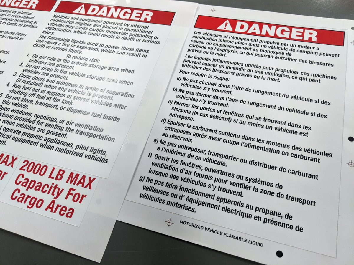 Should my warning labels be multilingual? - Graphics Output