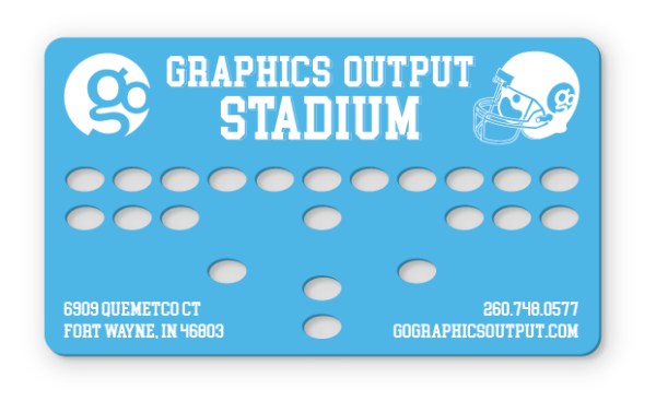 Precision Templates - Sports - Graphics Output