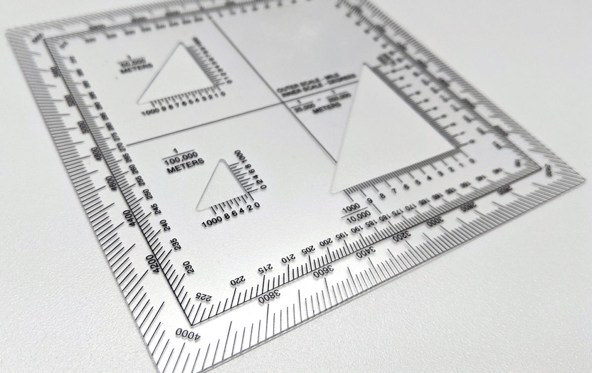 Precision Templates - Military Mapping and Navigation - Graphics Output