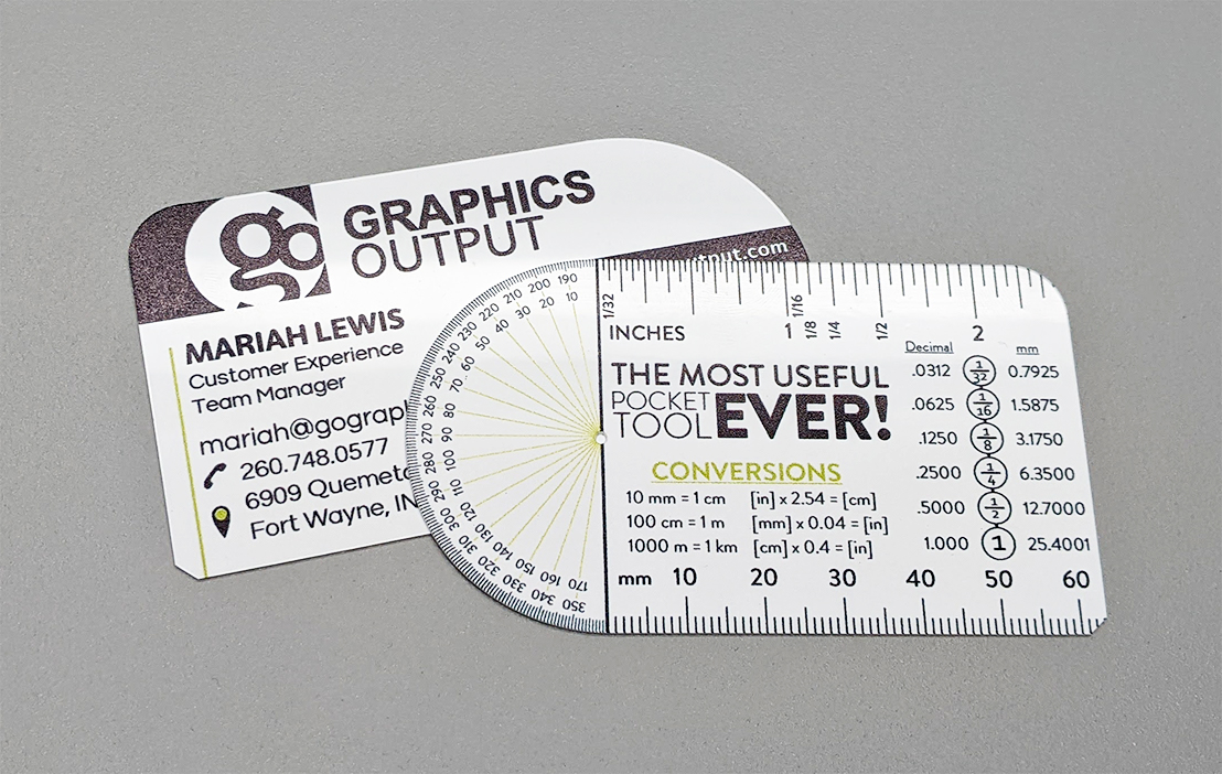Precision Templates - Business Cards - Graphics Output