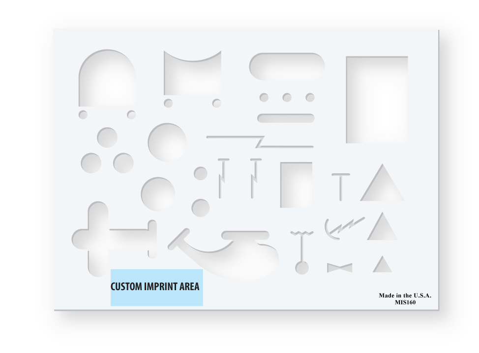 Product Spotlight - Helicopter and Plane Template - Graphics Output