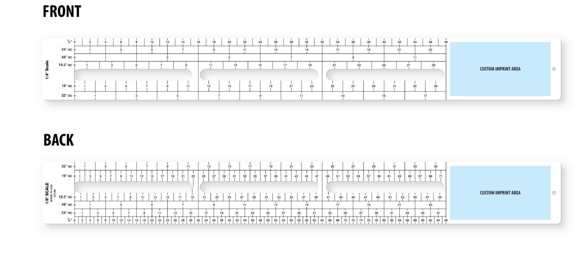 Product Spotlight - Truss Spacing Ruler - Graphics Output