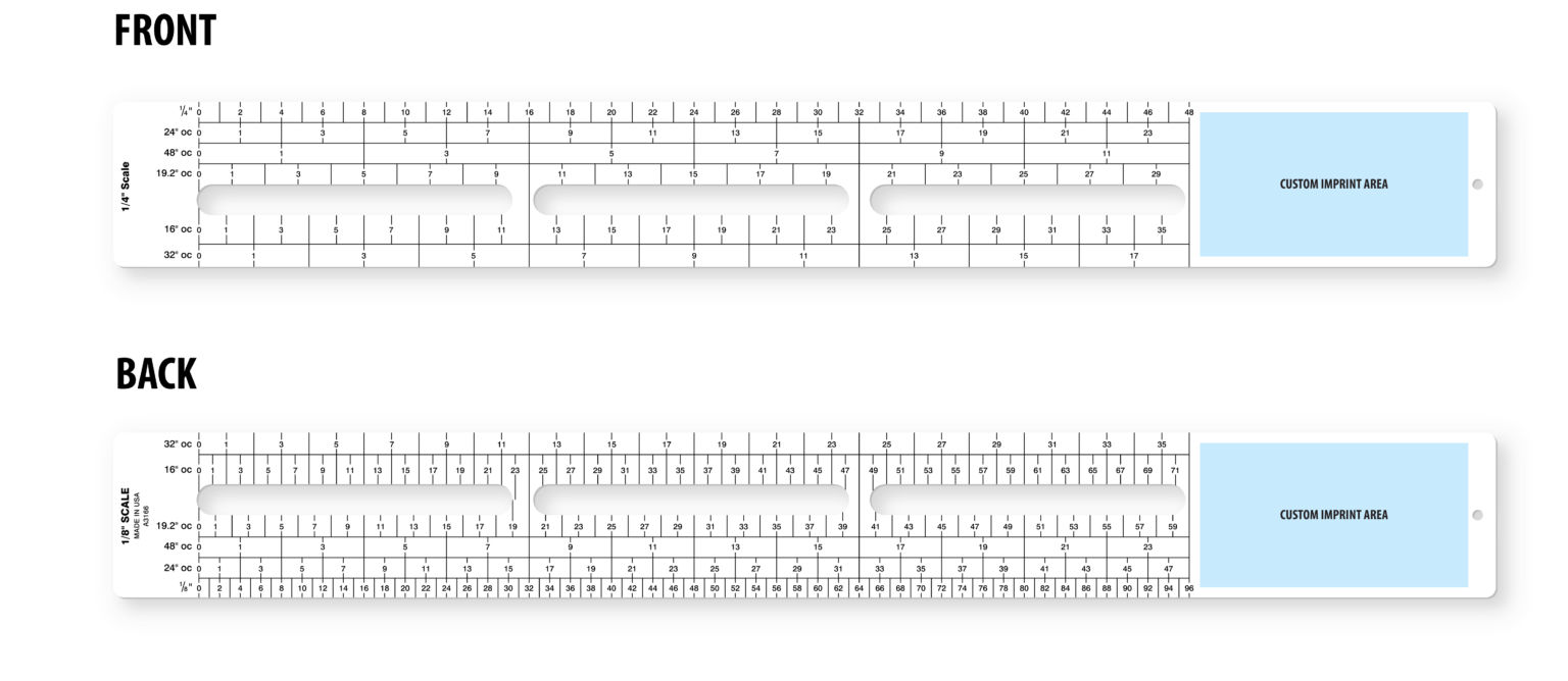 Product Spotlight - Truss Spacing Ruler - Graphics Output