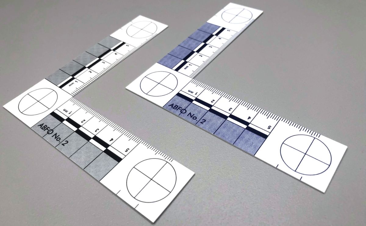 Product Spotlight - Forensic Ruler, L-Shaped - Graphics Output